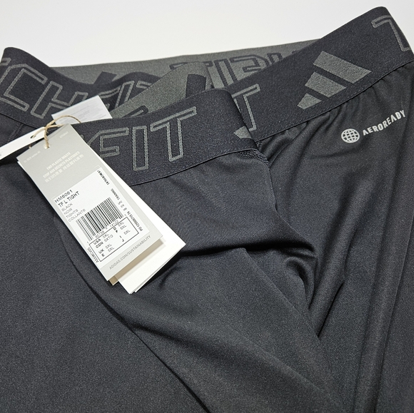 adidas | Pants | Adidas Mens Techfit Aeroready Training 34 Tights Size ...